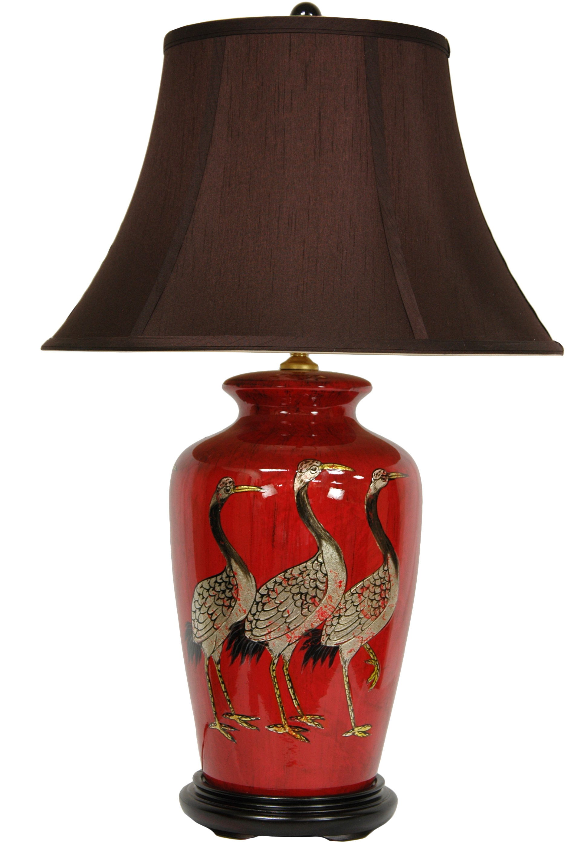 World Menagerie Irving 26" Red Cranes Table Lamp & Reviews - Wayfair Canada