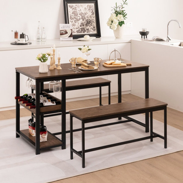 Borough Wharf Luff 4 - Person Dining Set | Wayfair.co.uk