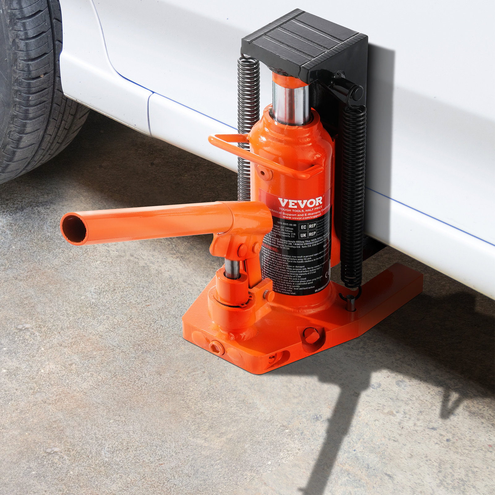 VEVOR Hydraulic Toe Jack, 2.5 Ton On Toe Toe Jack Lift & Reviews | Wayfair