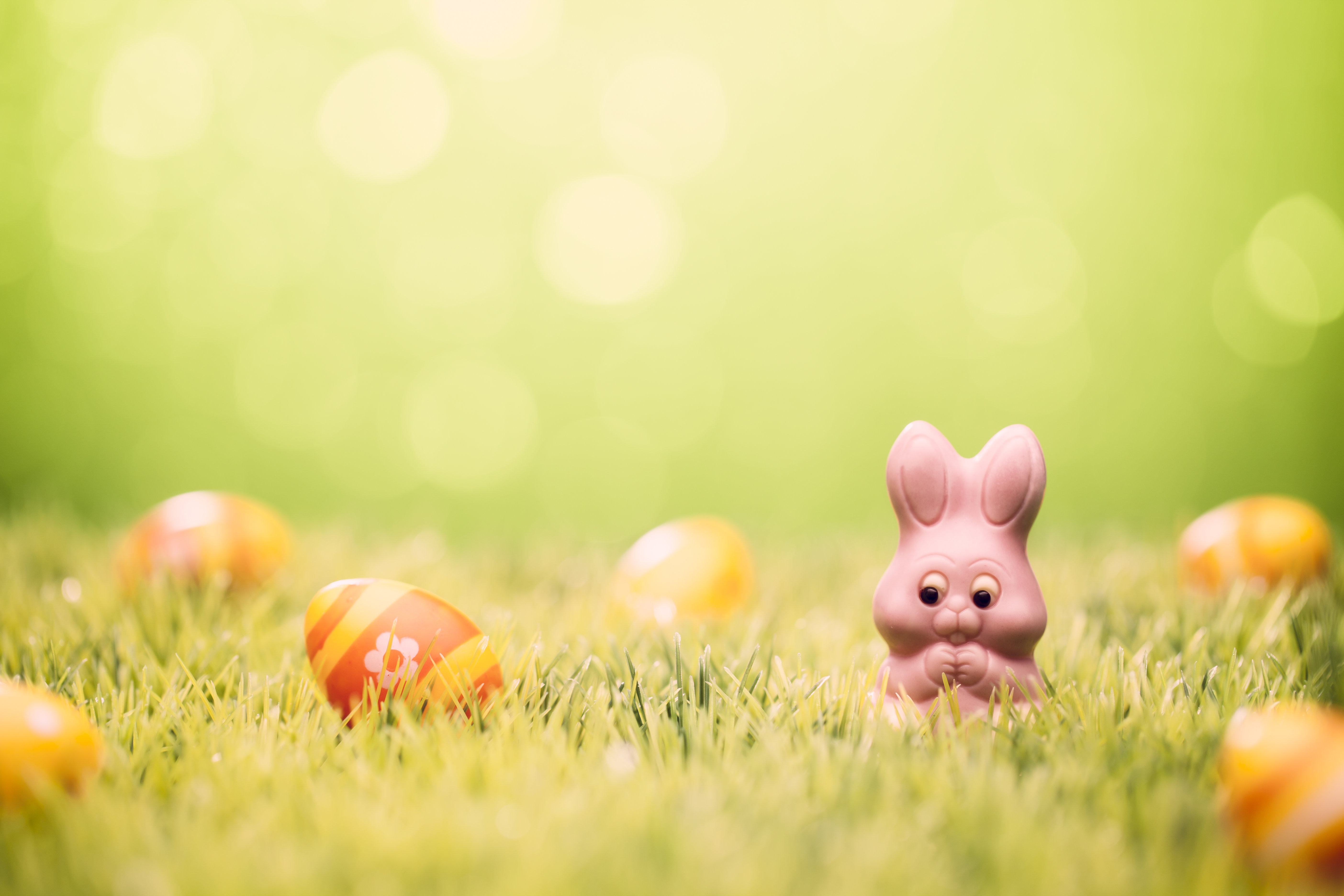 The Holiday Aisle® Easter Eggs and Candy Bunny by Thomasvogel | Wayfair