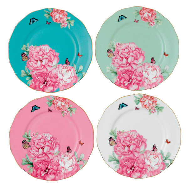 Royal Albert Miranda Kerr Friendship 8" Bone China Dinner Plate Set ...