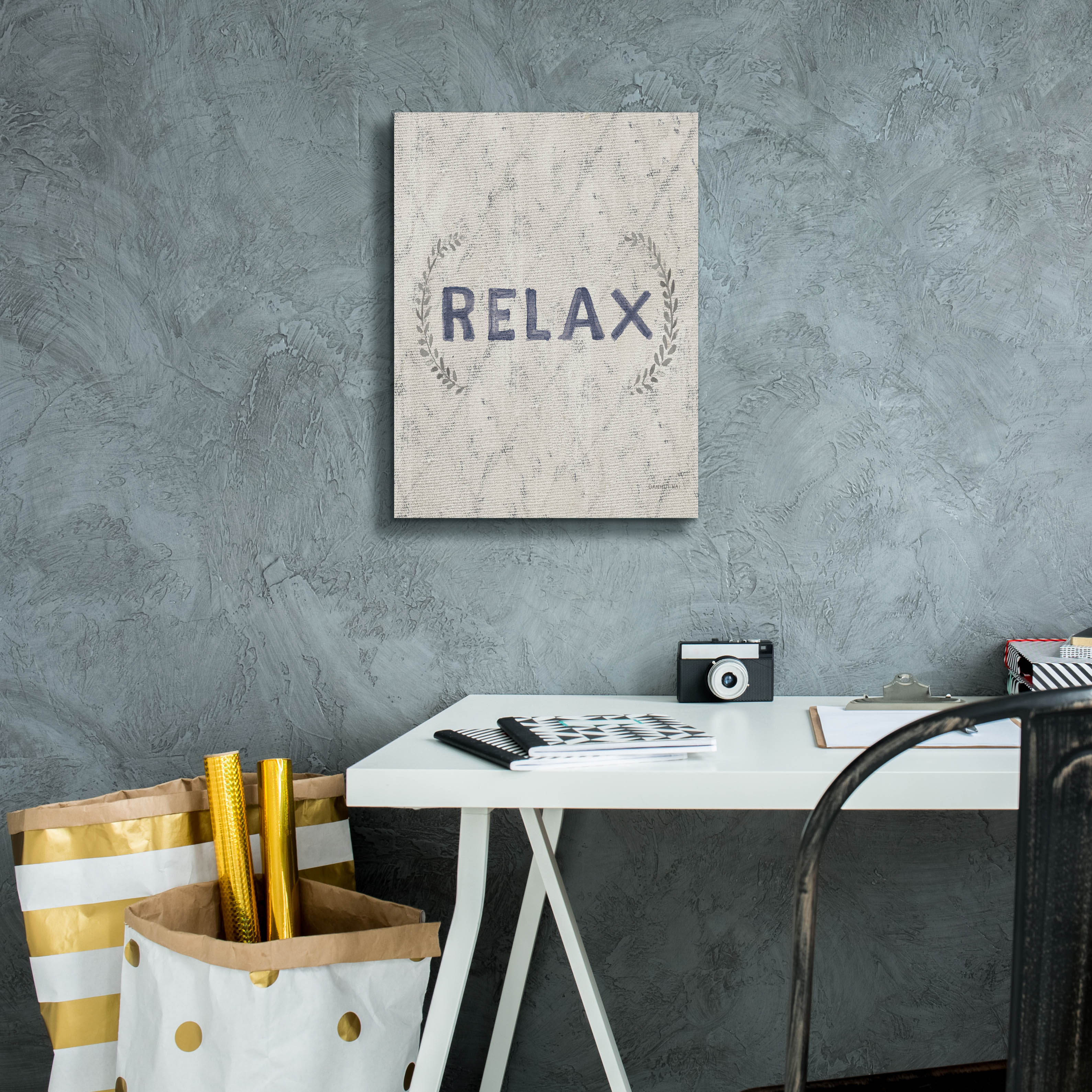 Lark Manor™ 'Victorian Bath Words 2 Vertical' by Danhui Nai Canvas Wall ...
