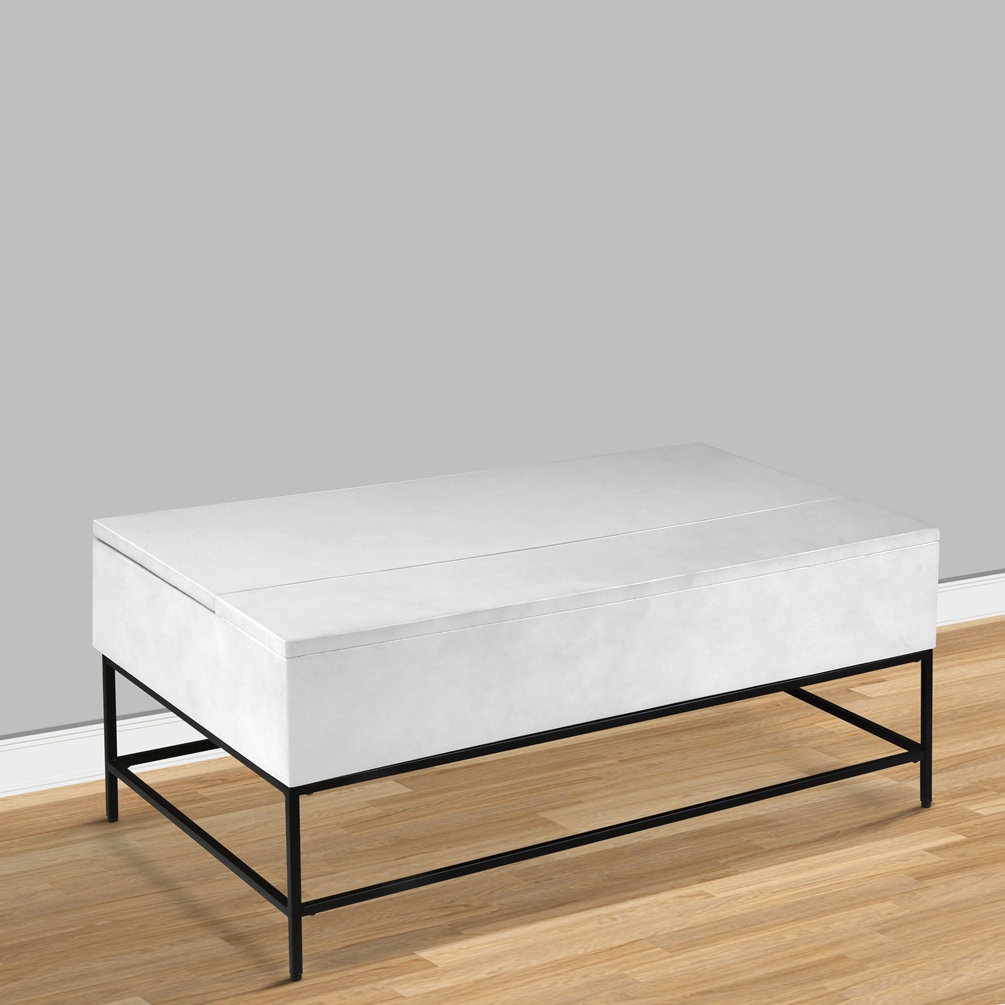 Latitude Run® Bloxsom Solid Wood Top Single Coffee Table | Wayfair