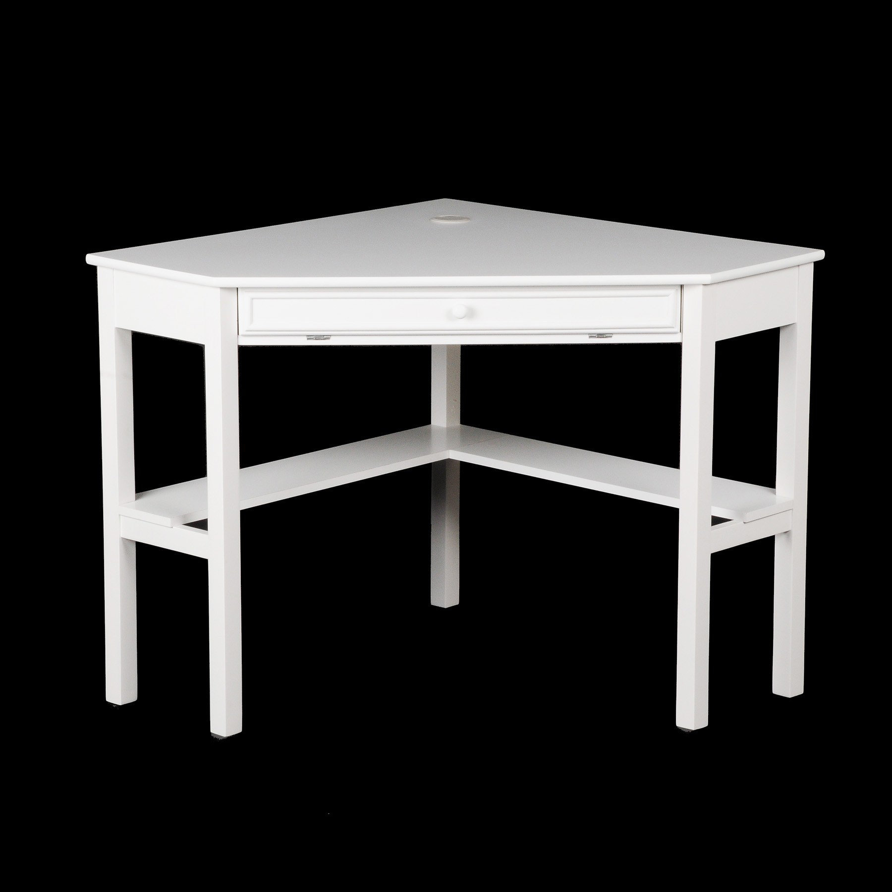 Lux Comfort White Corner Computer Desk - Wayfair Canada