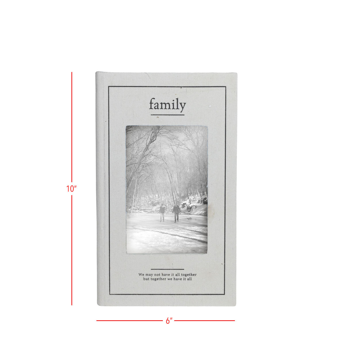 Foreside Home & Garden "Family" Photo Box Picture Frame | Wayfair