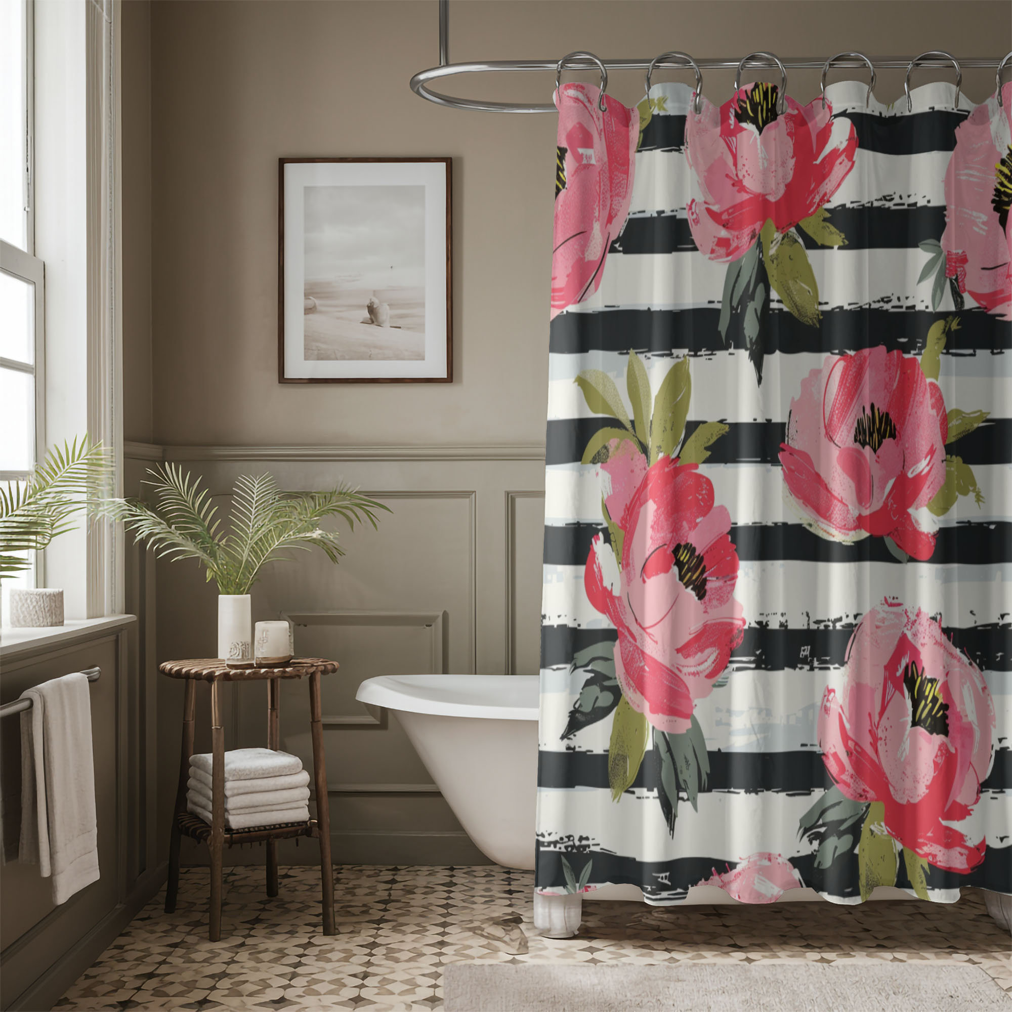 East Urban Home Bickart Curtain | Wayfair