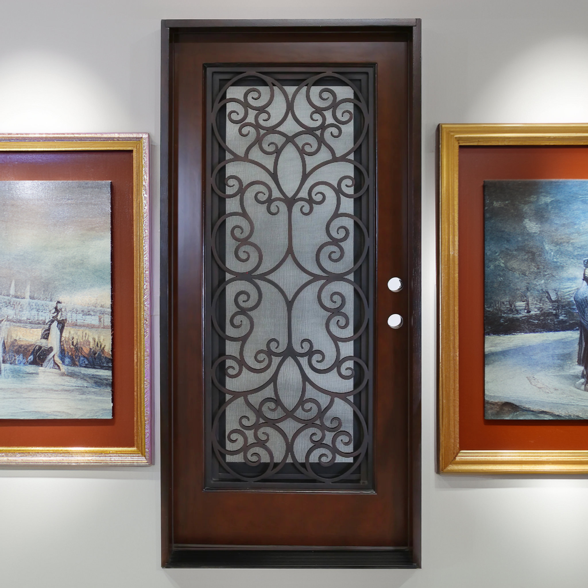 FOREVERDOORS Elegant Exterior Composite Door Fr06c Openable Window ...