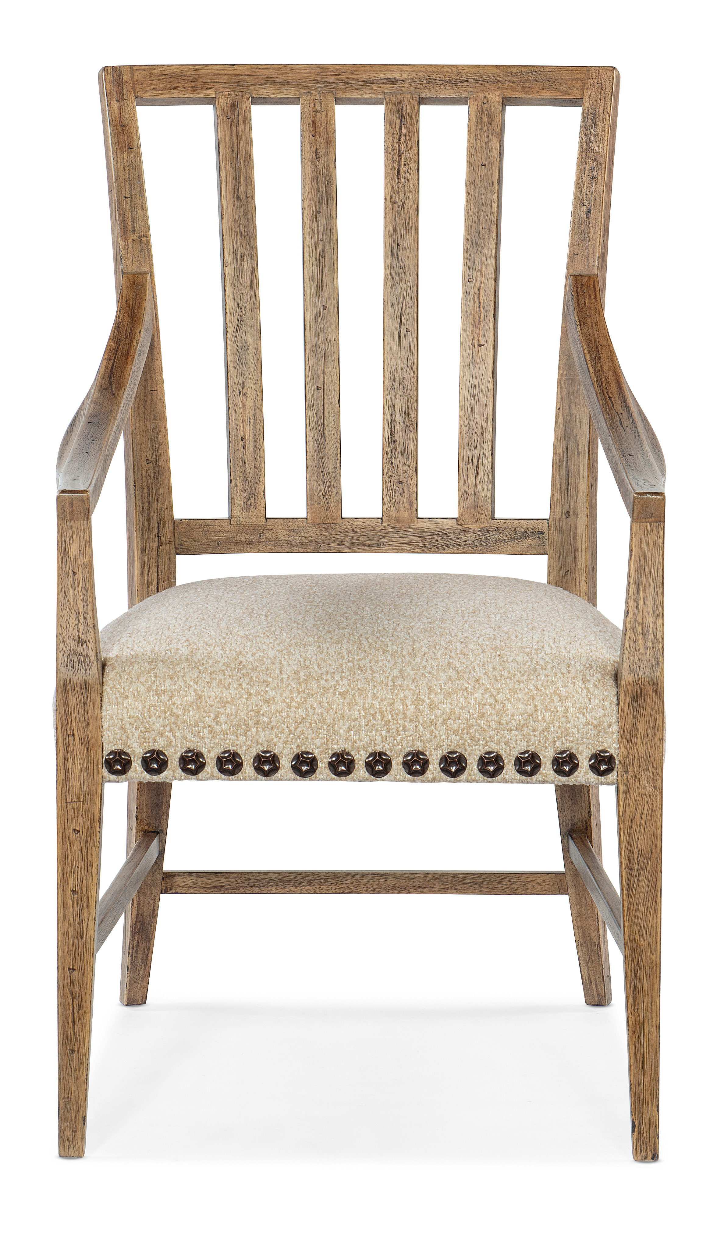Hooker Furniture Big Sky Slat Back Arm Chair | Wayfair