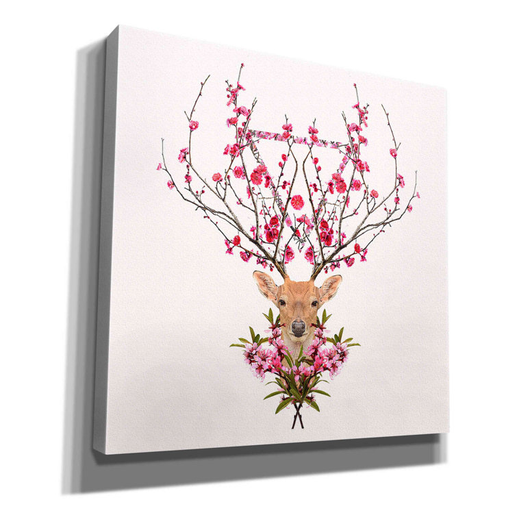 Millwood Pines Epic Graffiti 'Spring Deer' By Robert Farkas, Gicl ...