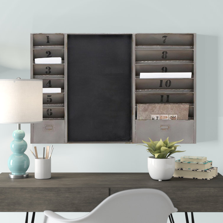 Laurel Foundry Modern Farmhouse Cloey Metal Chalkboard & Reviews | Wayfair