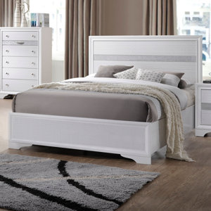 Mercer41 Luftar Bed, Platform Bed, Bed Frame & Reviews | Wayfair