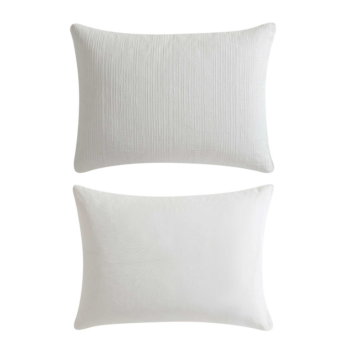 Vera Wang Bark Texture Cotton White Comforter Set | Wayfair