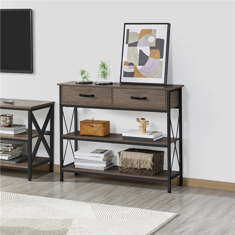 Latitude Run® 3-Layer Console Table & Reviews | Wayfair