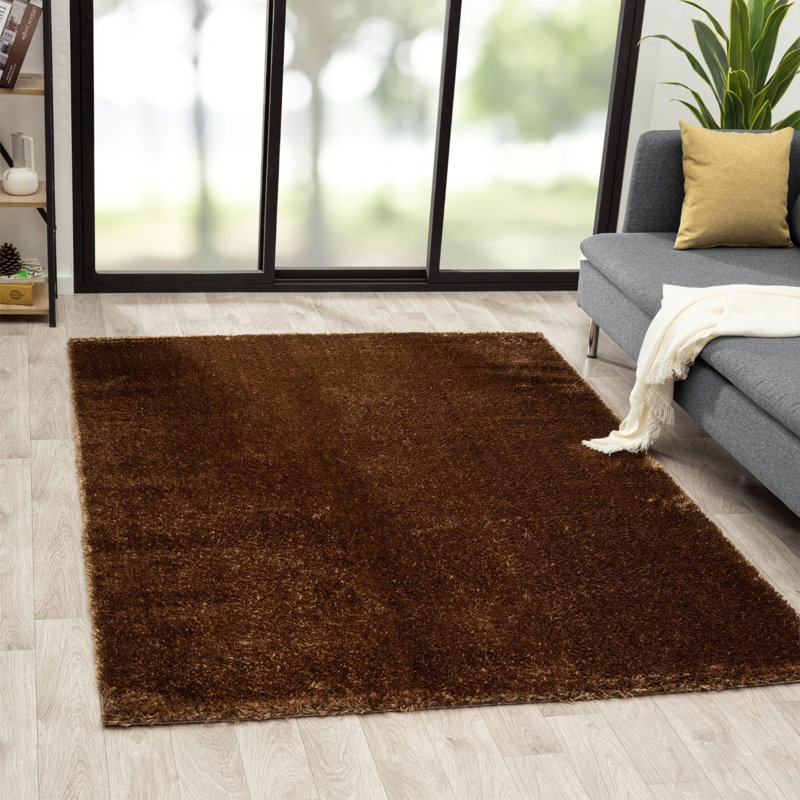 Luxe Weavers Performance Brown Rug | Wayfair