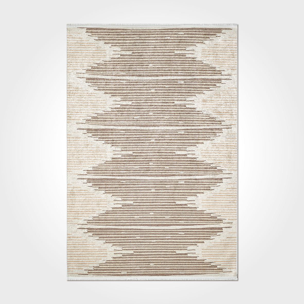 Foundry Select Brielle Cream Geometric Polyester Digital Print Area Rug ...