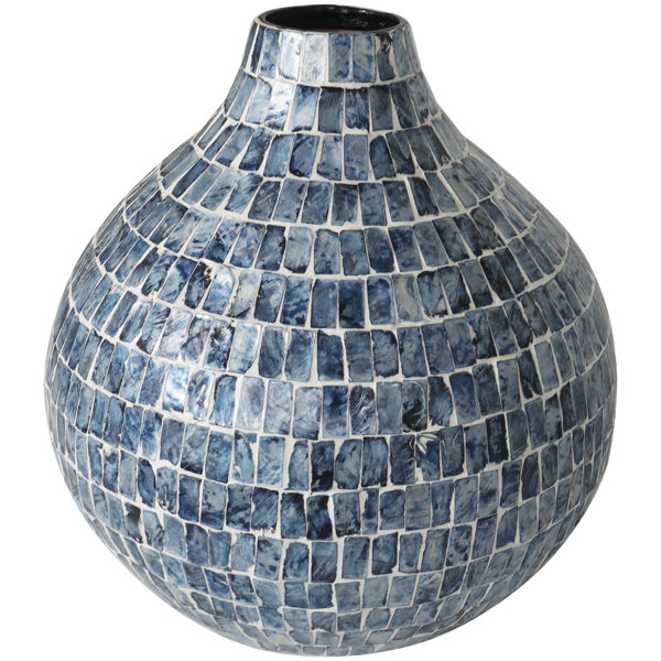 Ivy Bronx Mother of Pearl Shell Handmade Mosaic Inspired Decorative ...