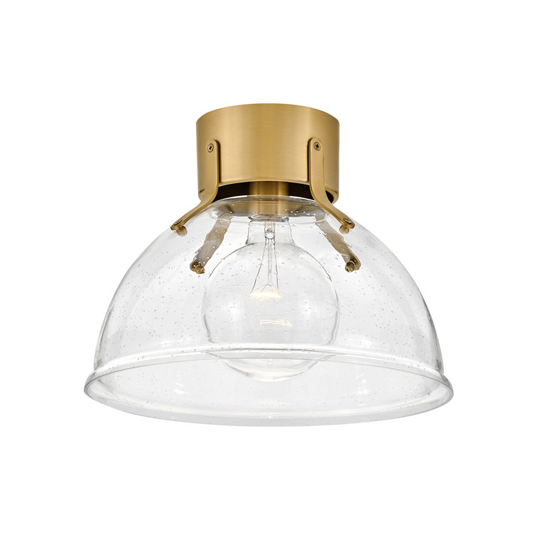 Hula Single Light Glass Flush Mount | Birch Lane