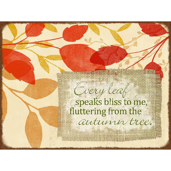 Trinx " Every Leaf " - Wayfair Canada