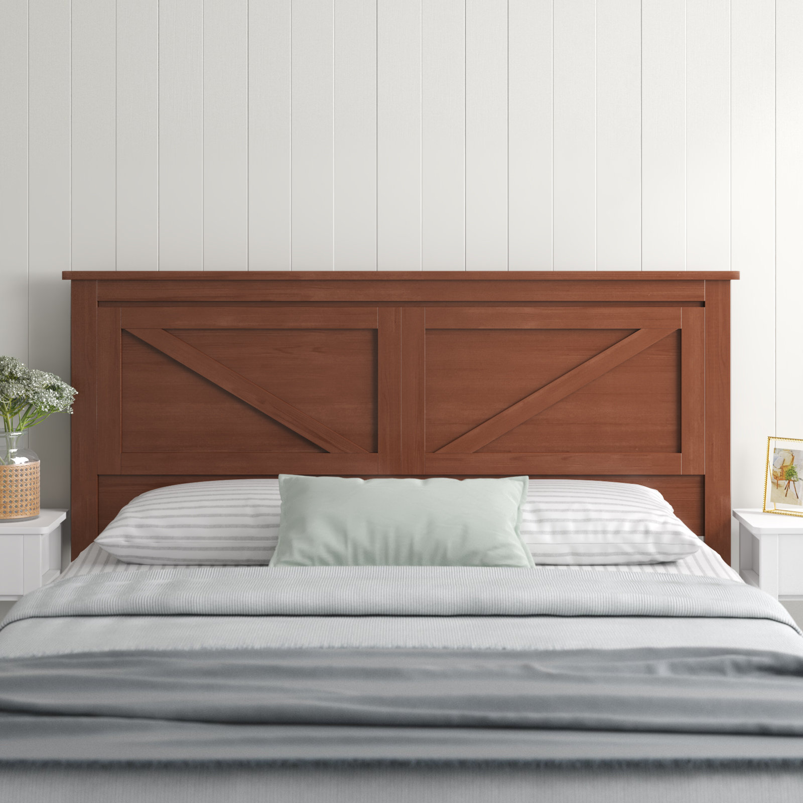 Sand & Stable Faulkner Solid Wood Headboard & Reviews | Wayfair