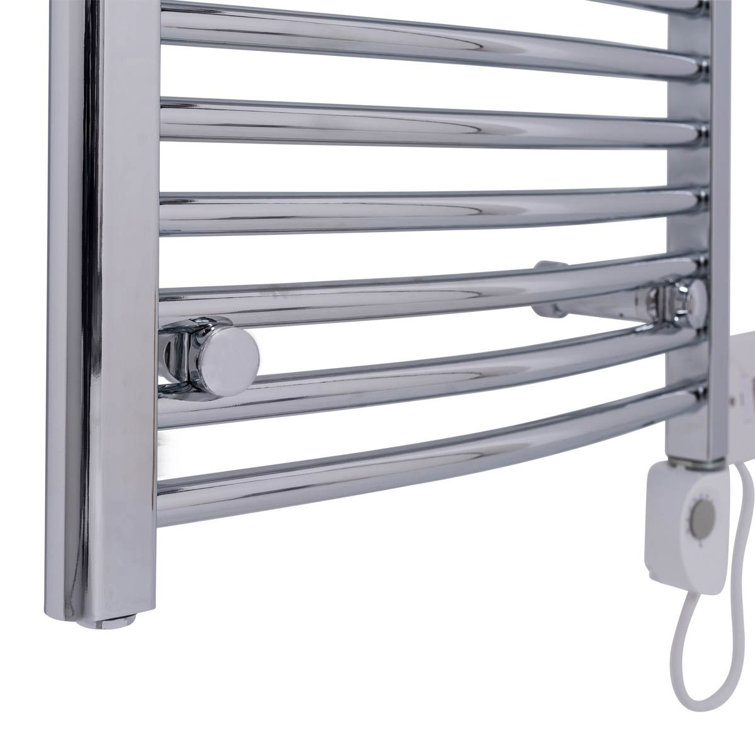 Rebrilliant Greenpoint Curved Towel Rail Electric Heated Towel Rails ...