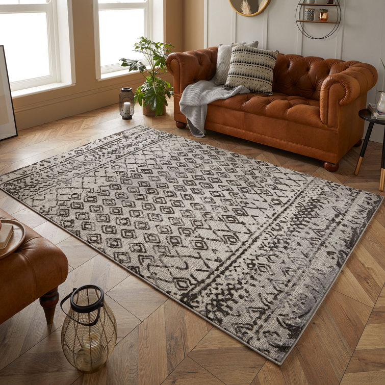 Longweave Tufted Grey/Charcoal Rug & Reviews | Wayfair.co.uk