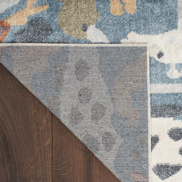 Bungalow Rose Maycon Rectangle Machine Woven Polyester Rug & Reviews ...