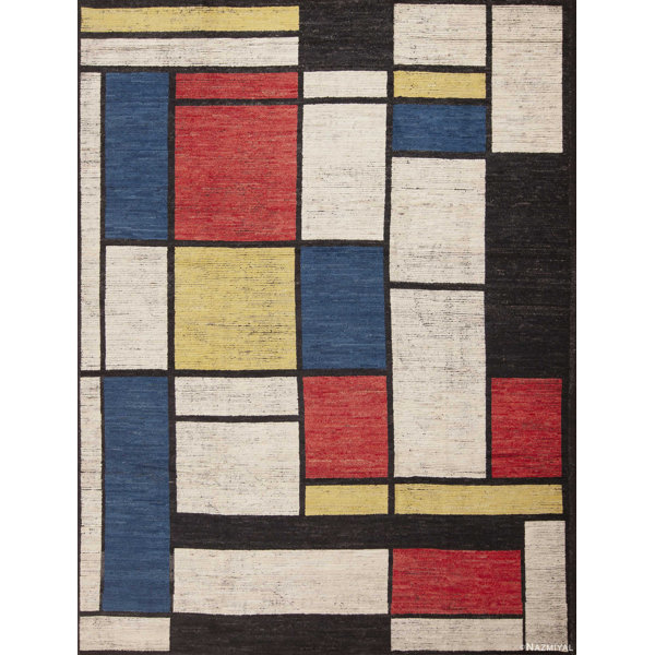 Nazmiyal Collection One-of-a-Kind Artistic Modern Contemporary Piet ...