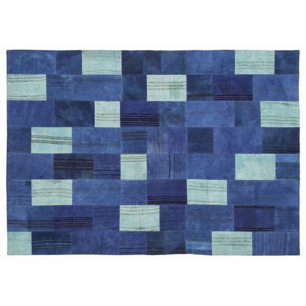 Orren Ellis Multi Colour Handmade Kilim Patchwork UniqueArea Rug Size 5 ...