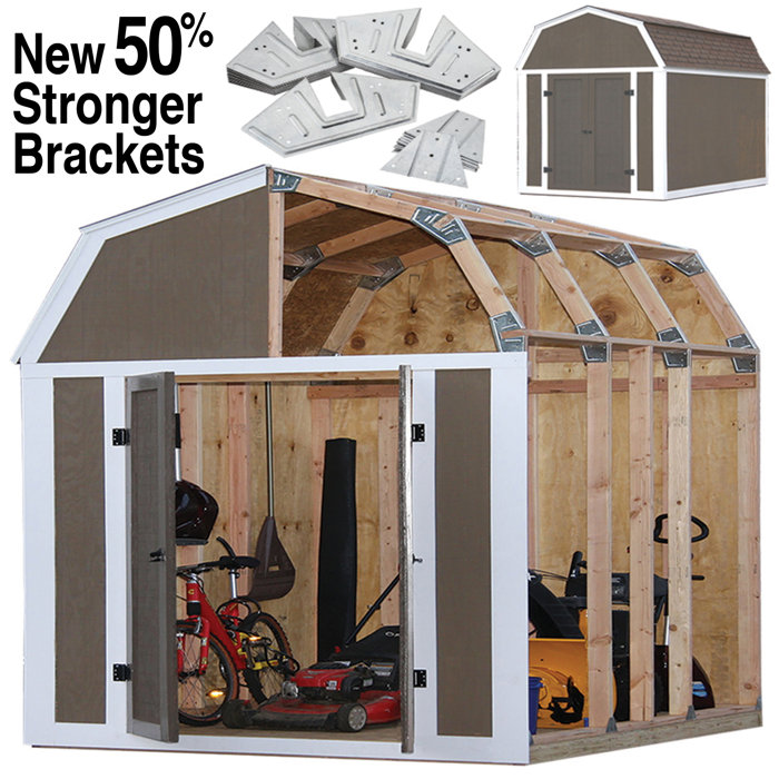 ShelterIt Steel Universal Shed Kit & Reviews | Wayfair