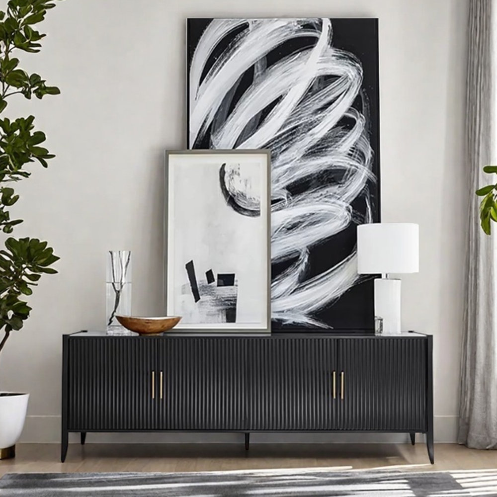 Wu's StylishVault Simple personality design sense TV cabinet | Wayfair