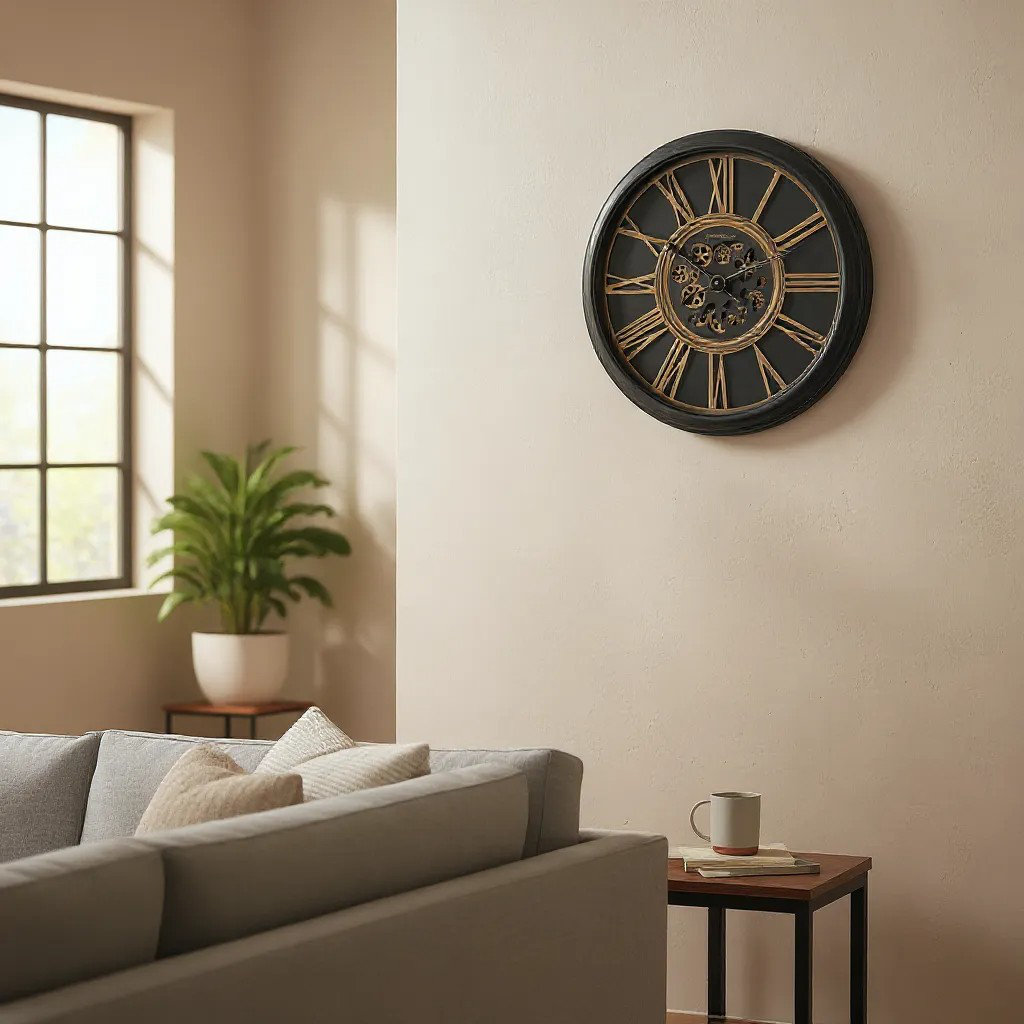 Borough Wharf Metal Gear Wall Clock | Wayfair.co.uk