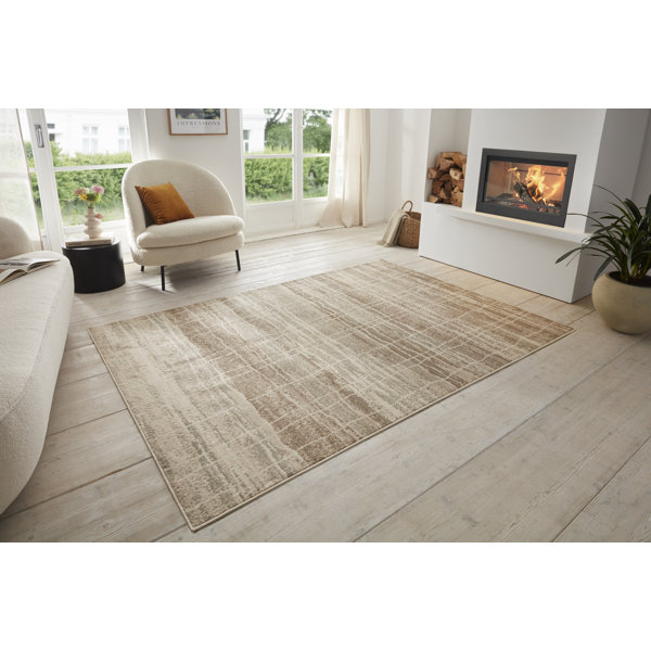 Hanse Home Machine Woven 100% Polypropylene Brown/Ivory Rug | Wayfair.co.uk