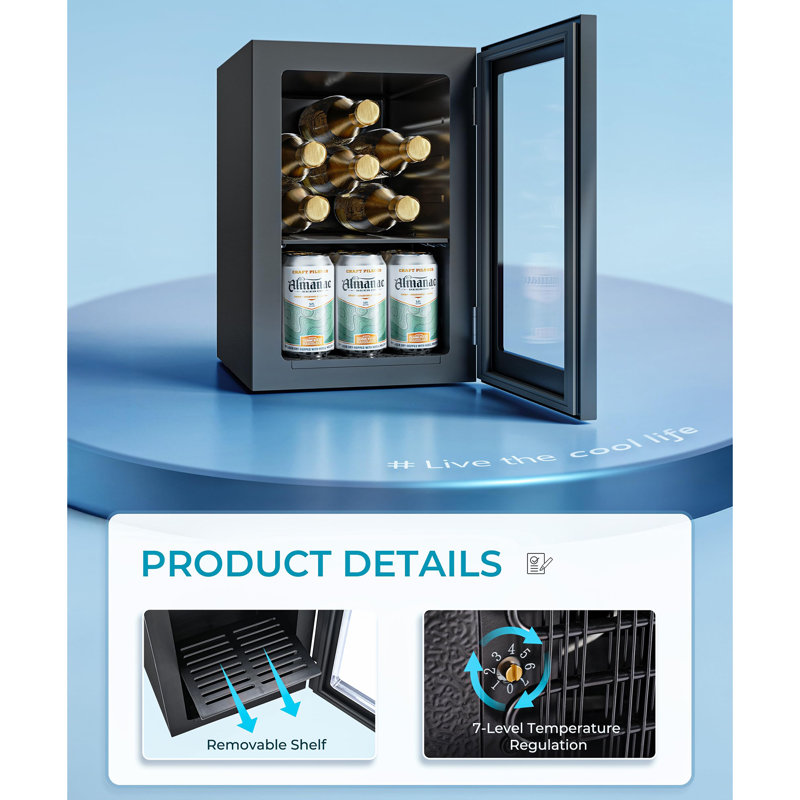 LoochMee Countertop Wine Fridge | Wayfair