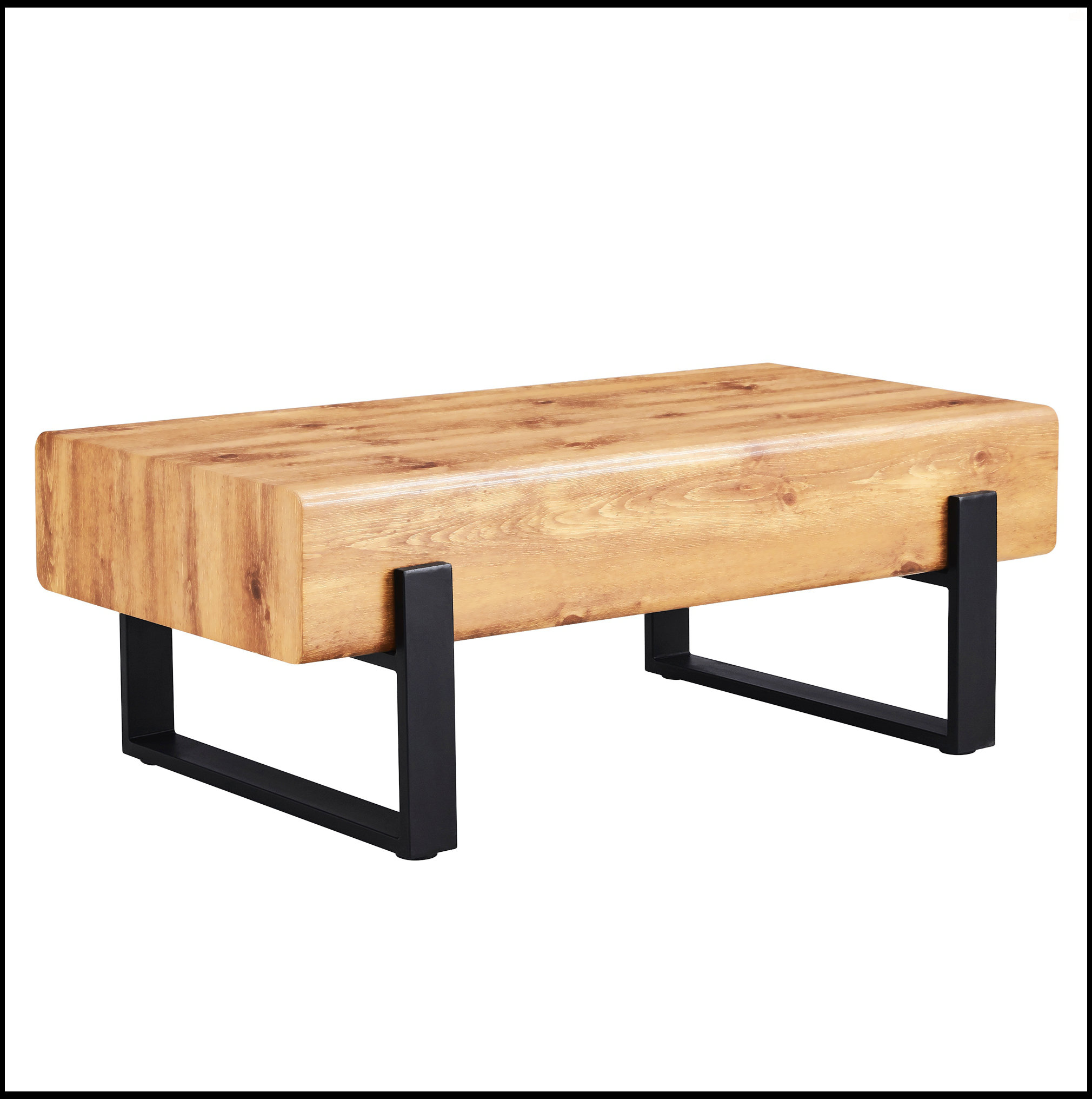 Millwood Pines A Coffee Table Made Of American Vintage MDF Material ...