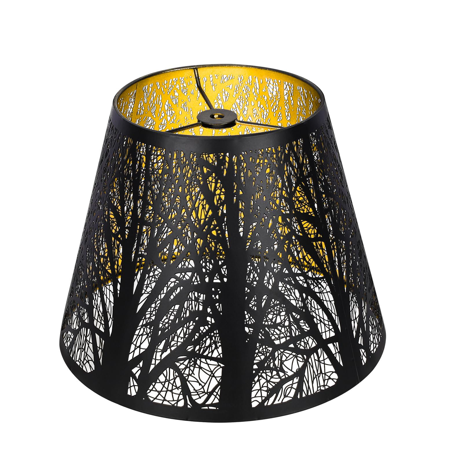 Winston Porter Small Lamp Shade, Barrel Metal Lampshade With Pattern Of ...