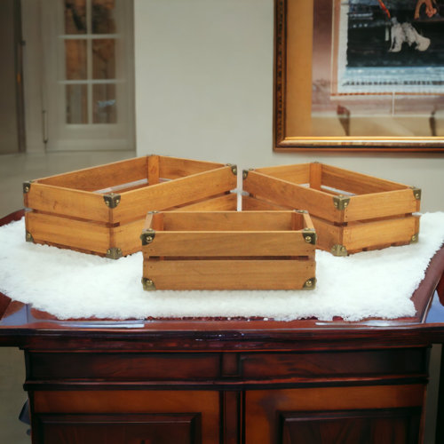 Union Rustic Solid Wood Crate Set | Wayfair