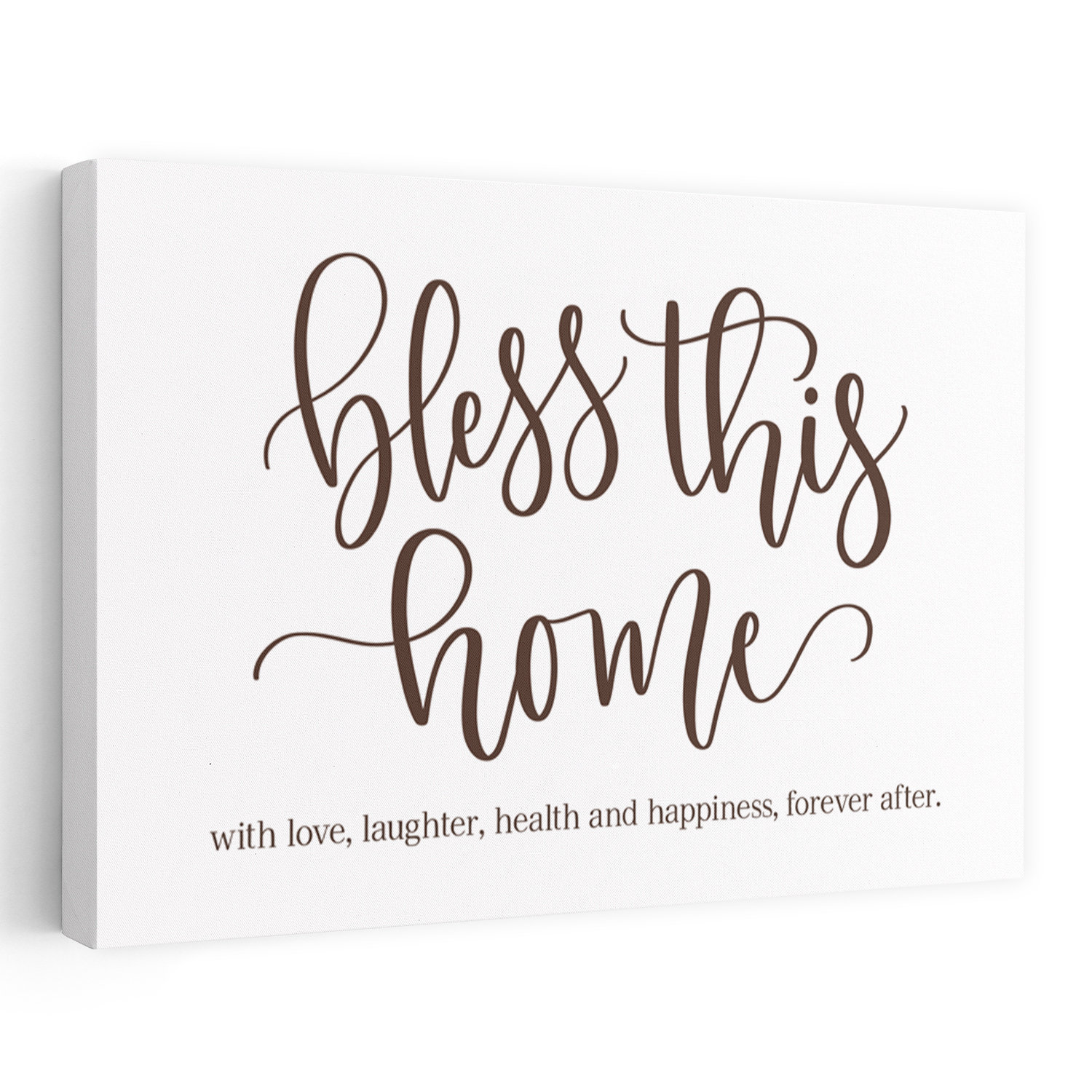 Ophelia & Co. Bless This Home Abstract Contemporary Architecture Art ...