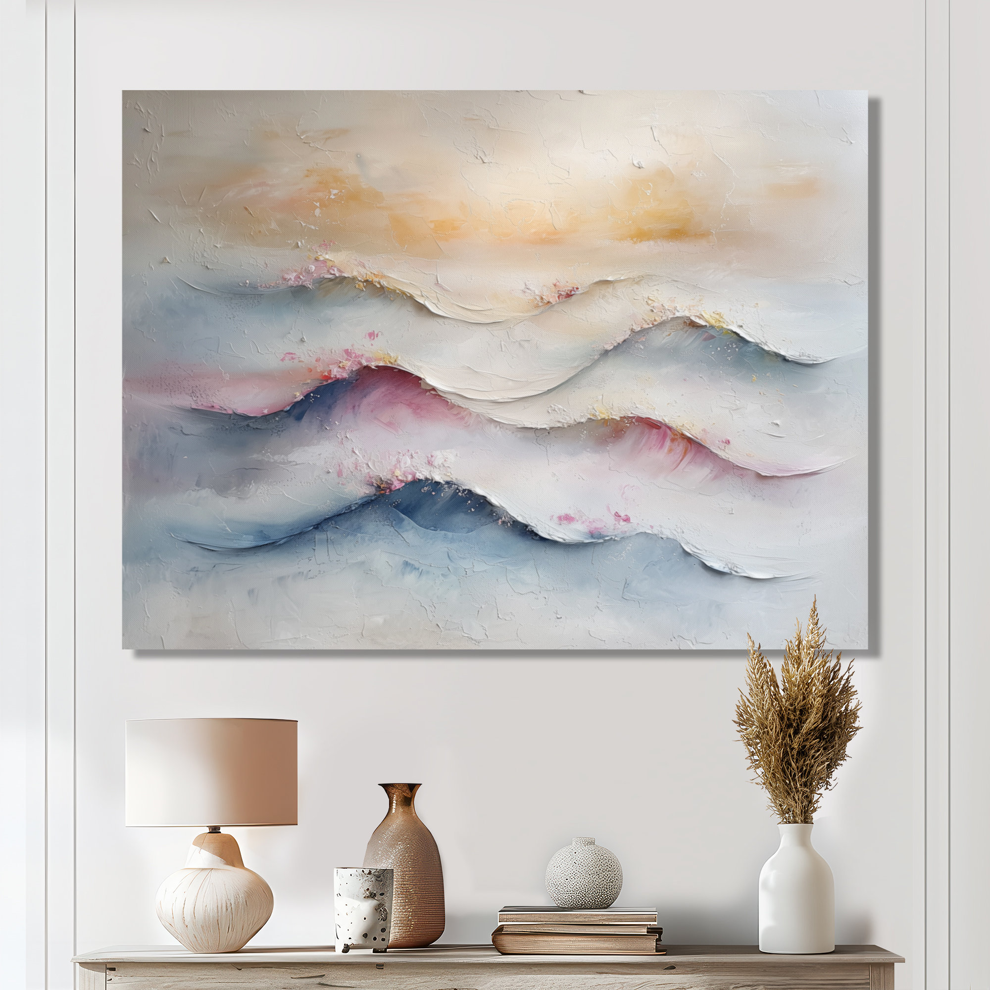 Ivy Bronx Parallel Streams Of Lavender Coastal Horizon II - Nautical ...