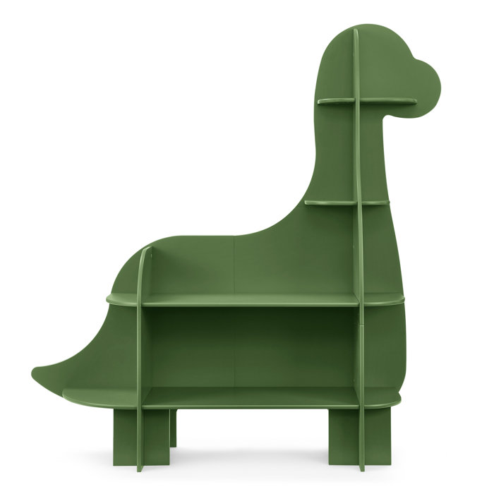 Delta Children Dinosaur Bookcase - Greenguard Gold Certified, Fern ...
