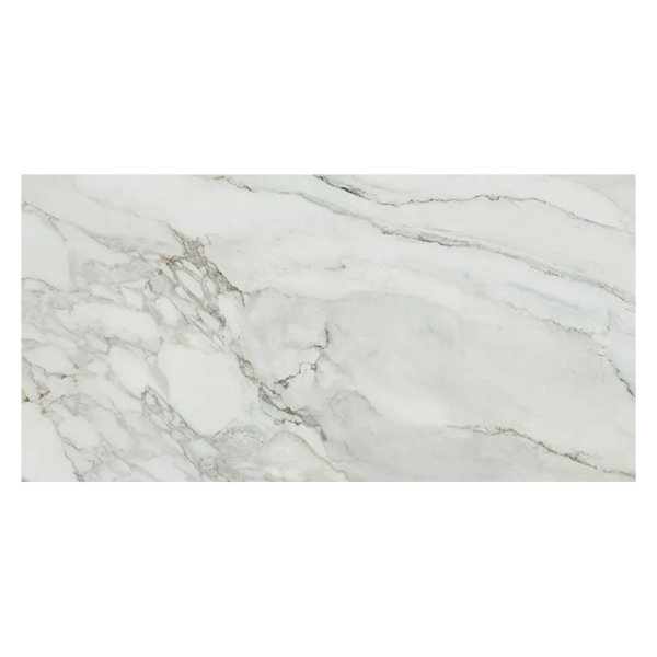 Apollo Tile Splendour 24 X 48 In. Matte White With Grey Vein Porcelain ...