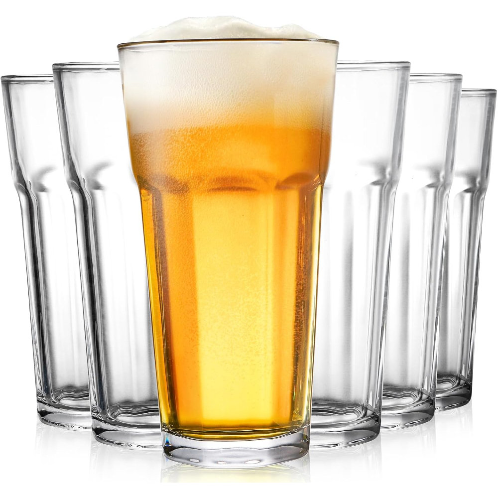 Wrought Studio™ Lead-Free Thick Tempered Water Glasses | Wayfair