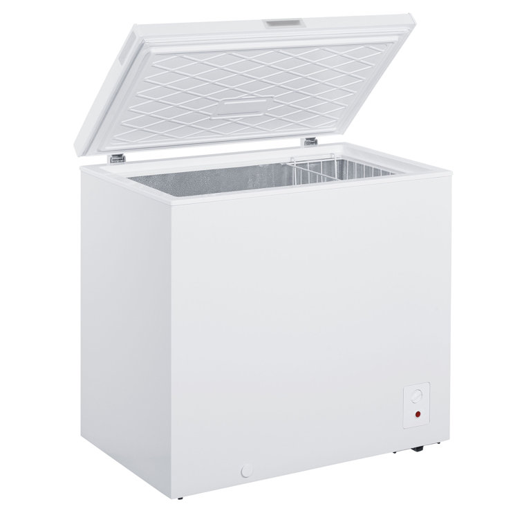Magic Cool 7 Cubic Feet Chest Freezer with Adjustable Temperature ...