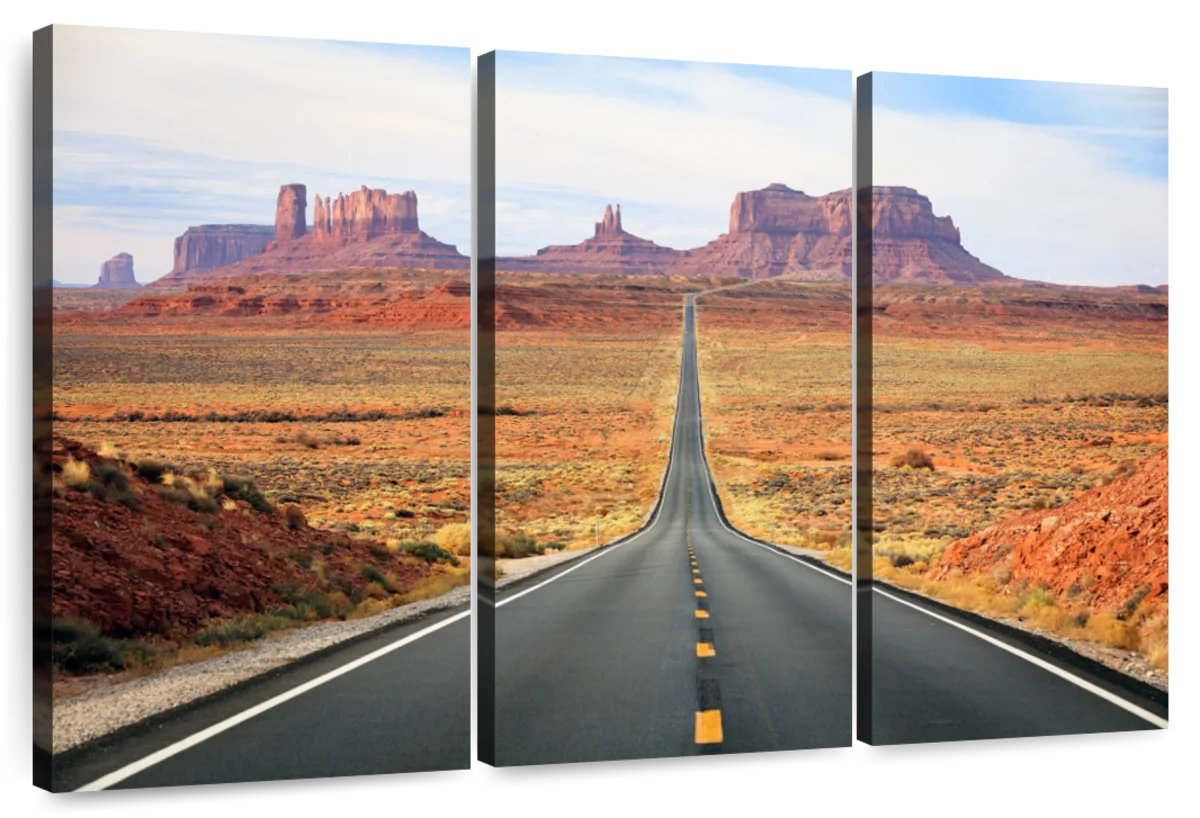 Ebern Designs Mehar Famous Road To Monument Valley | Wayfair