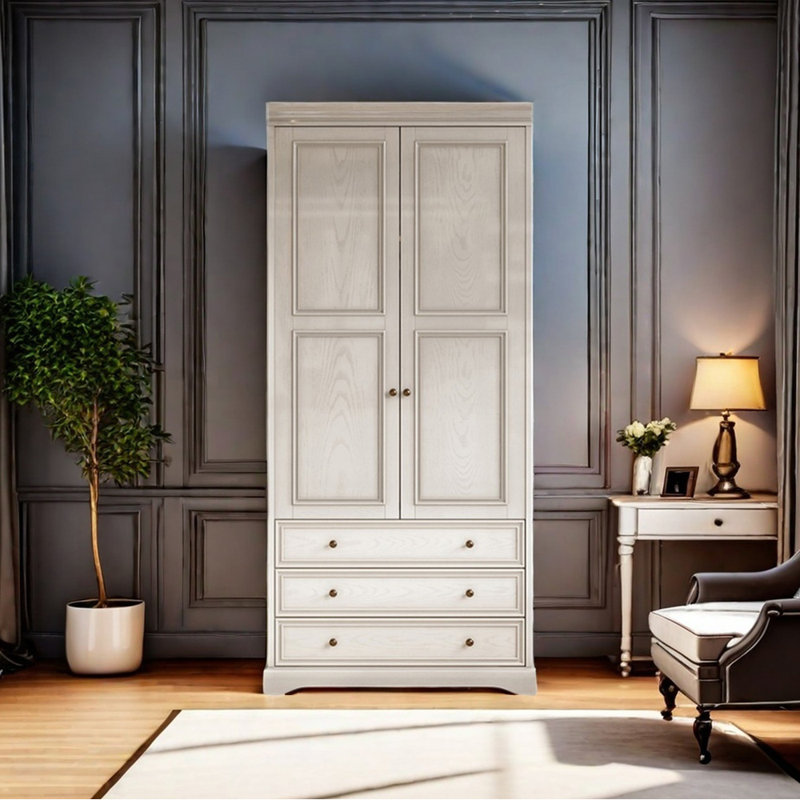 Parttlion American style modern simple wardrobe | Wayfair