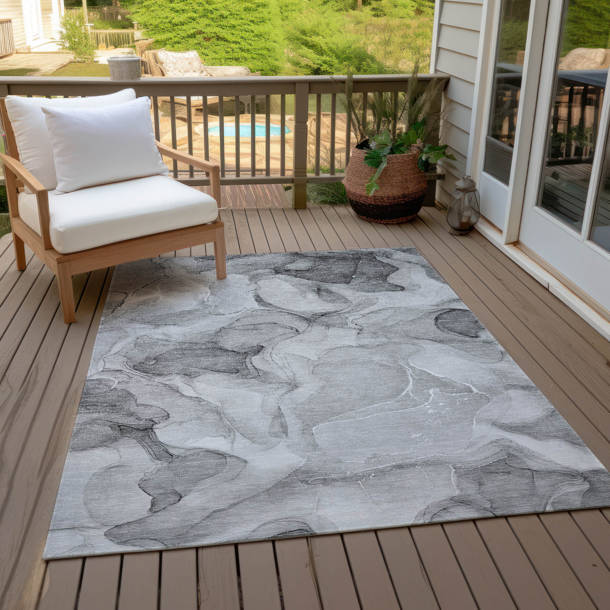 Langley Street Alfonzo Flatweave Abstract Rug & Reviews | Wayfair