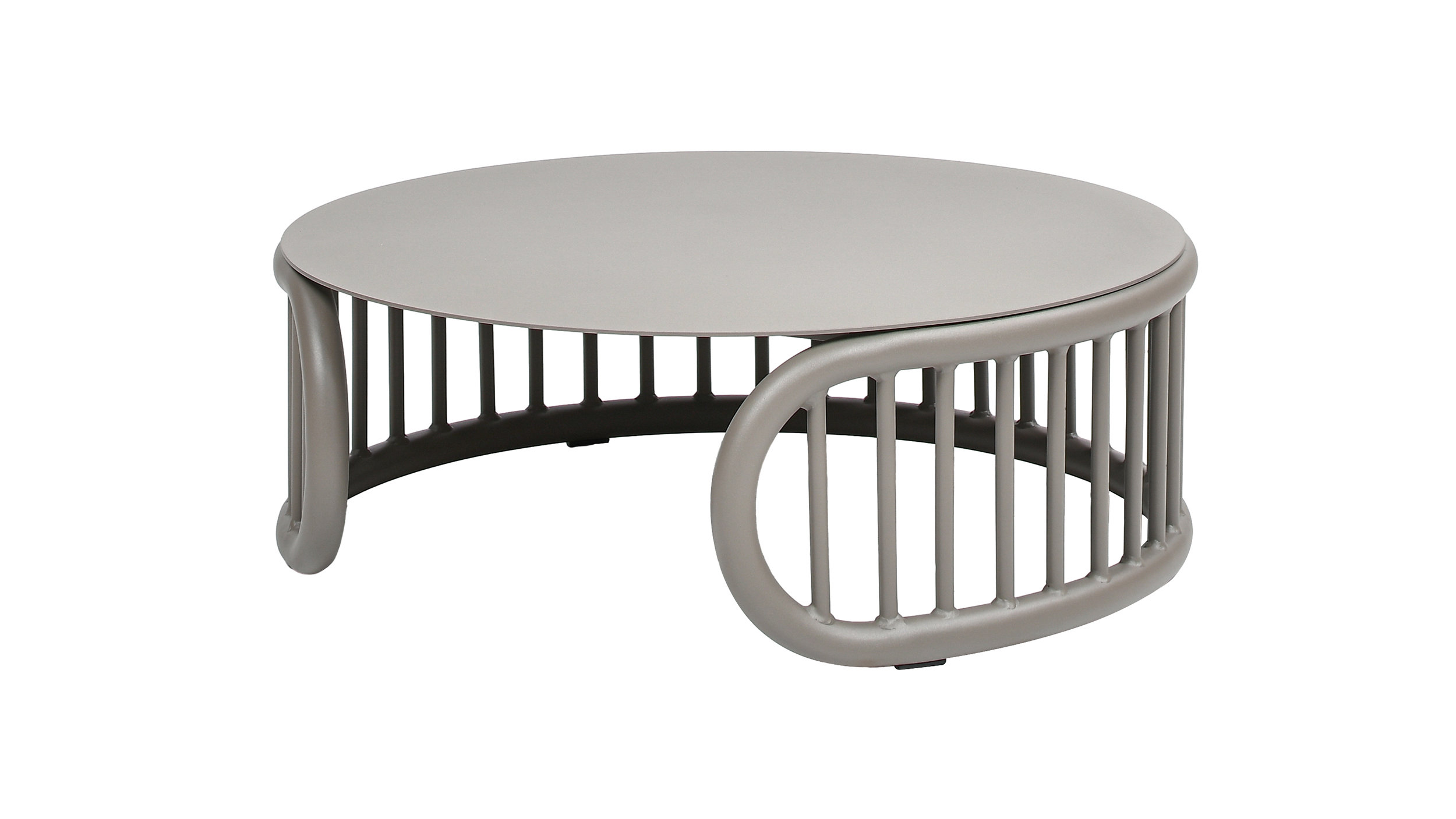 Ivy Bronx Loza Round 34.5'' Outdoor Coffee Table | Wayfair