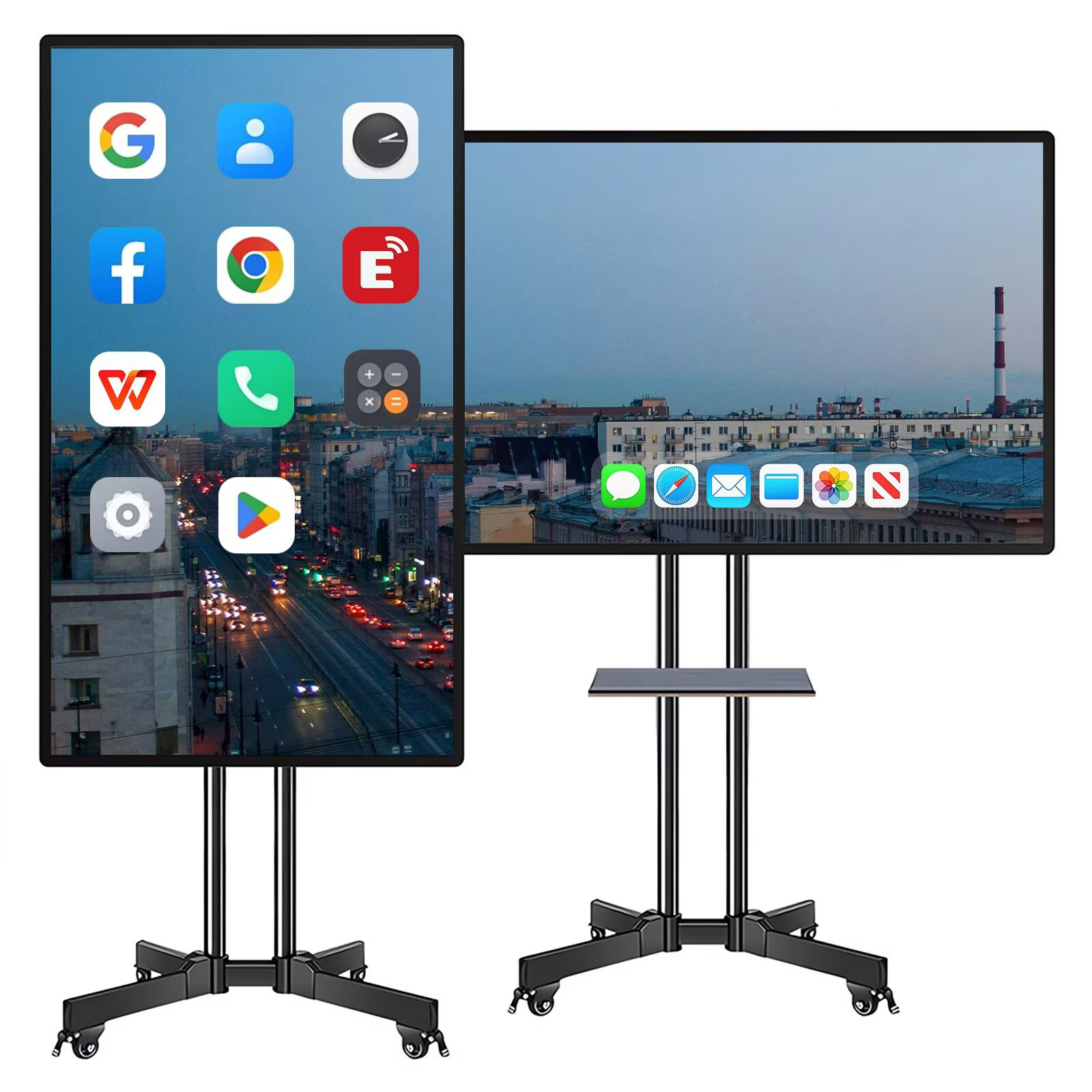 JYXCN Smart Board 49 Inch Interactive, All-in-One Touch Screen Computer ...