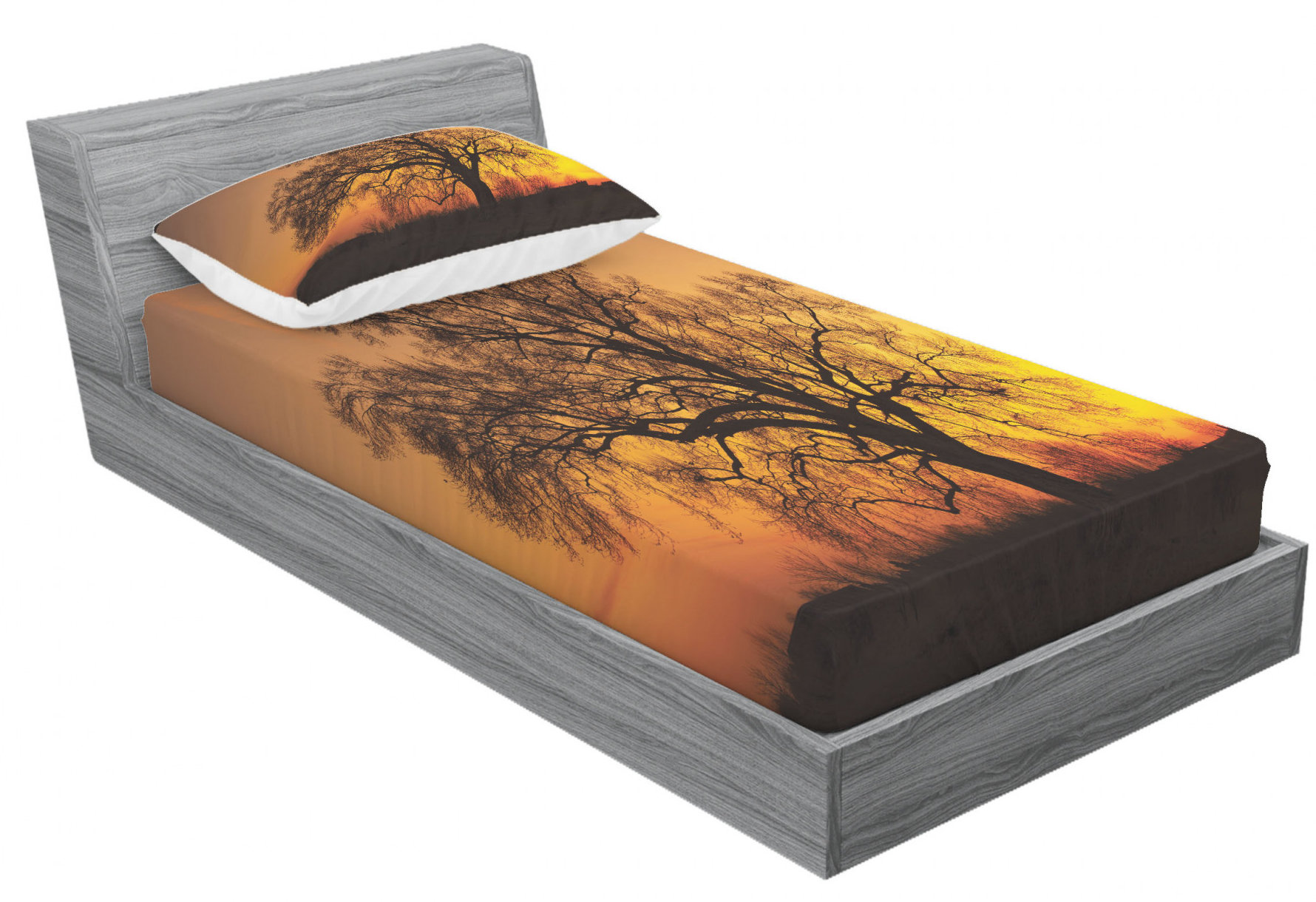 Ambesonne Tree Sheet Set | Wayfair