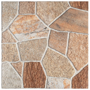 Merola Tile Leticia 17 3/4" x 17 3/4" Ceramic Stone Look Field Wall ...