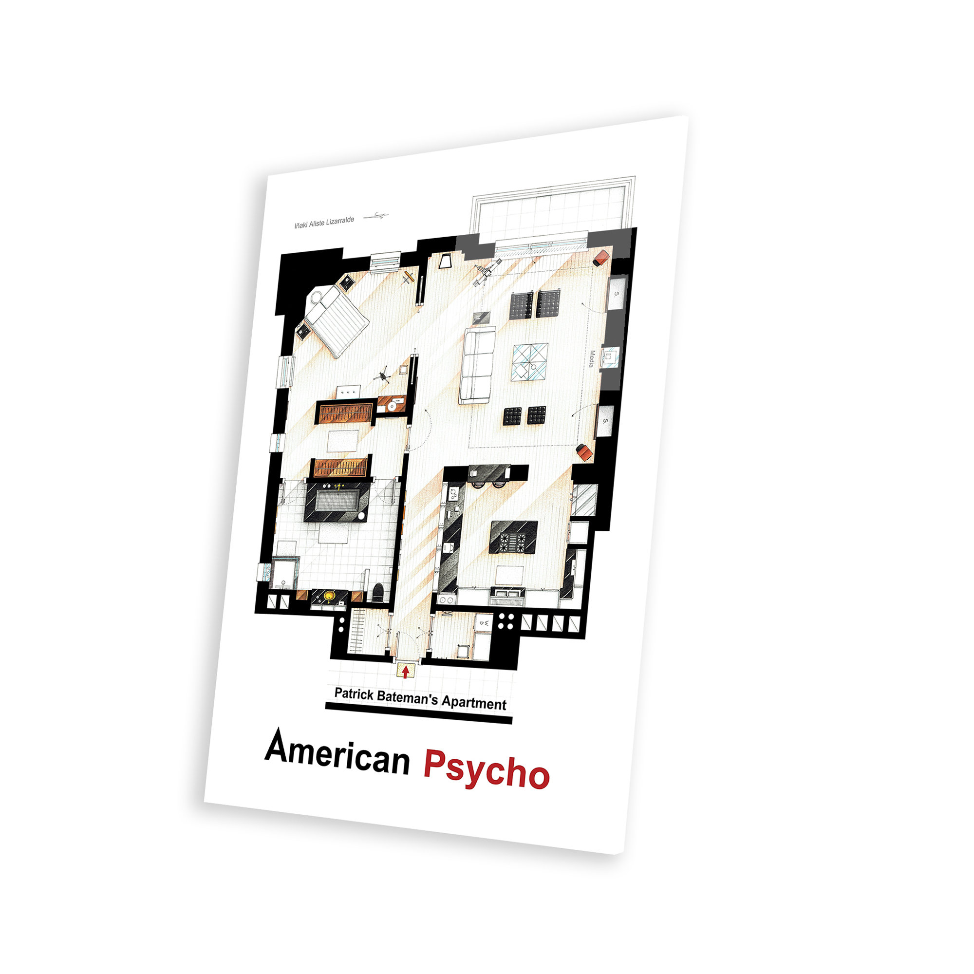 Trinx Apartment From American Psycho Print On Acrylic Glass - Wayfair ...